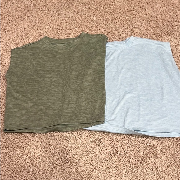 DSG | Shirts & Tops | Dsg Kids Olive Green And Light Blue Short Sleeve ...